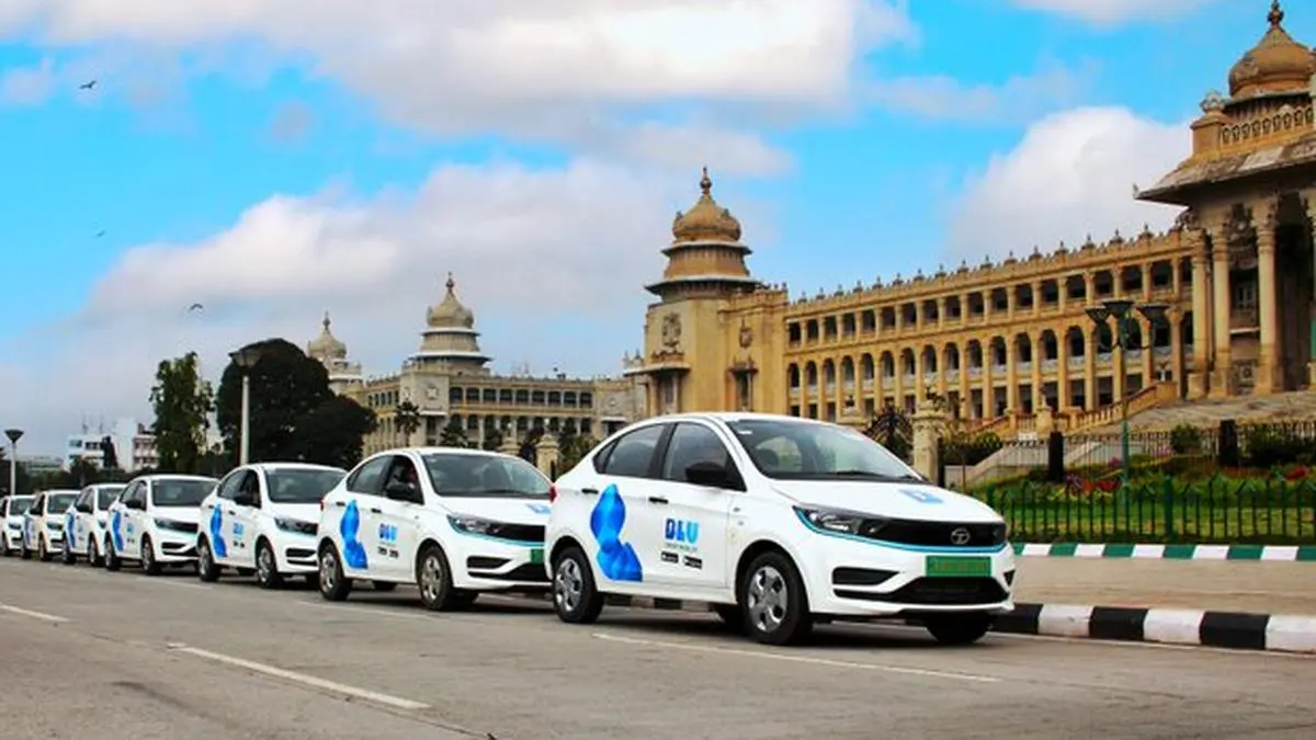 EV ride-hailing start-up BluSmart Mobility raises $42 million from BP, others - The ...